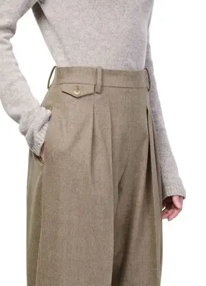 Khaite Pleated Casual Pants
