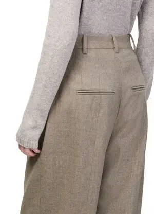 Khaite Pleated Casual Pants