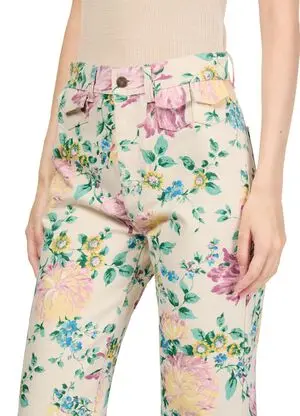 Chloé High-waisted Casual Pants