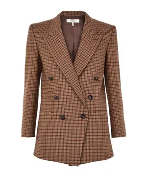 Chloé Double Breasted Jacket - Brown
