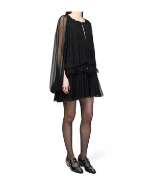 Chloé Mini Ruffled Dress