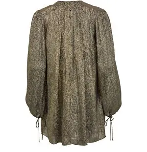 Chloé Metallic Mini Dress