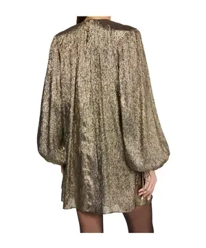 Chloé Metallic Mini Dress