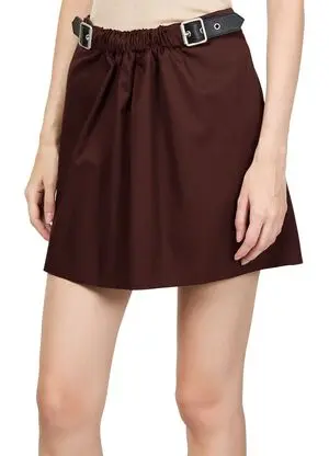 Loewe Belted Mini Skirt