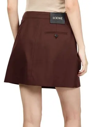 Loewe Belted Mini Skirt