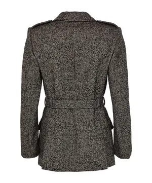 Chloé Belted Jacket With Four Pockets