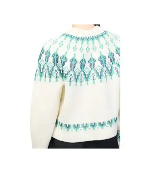 Loewe Embroidered Logo Wool Blend Sweater