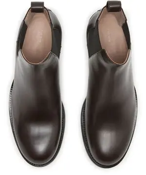 THE ROW Nobilis Chelsea Boots In Leather
