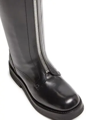 Alexander McQueen Round-toe Over-the-knee Boots
