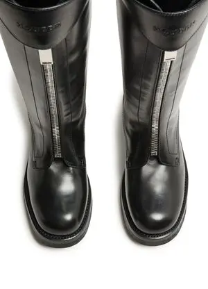 Alexander McQueen Round-toe Over-the-knee Boots