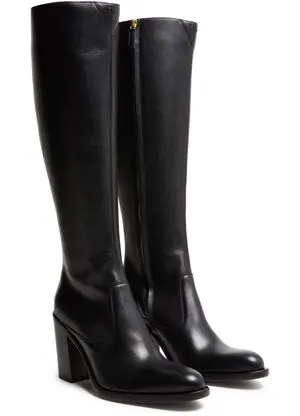 Chloé Knee-high Boots With Side Zippers
