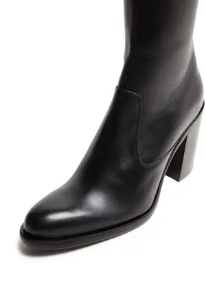 Chloé Knee-high Boots With Side Zippers
