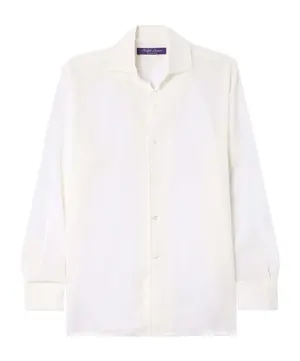 RALPH LAUREN Ralph Lauren Collection Long-Sleeved Drop Shoulder Shirt