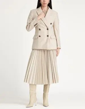 Brunello Cucinelli Double-breasted Virgin Wool And Cashmere Blazer