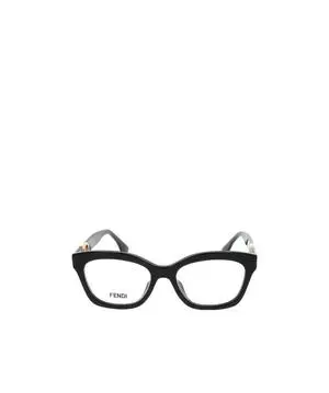 Fendi O'lock Cat-eye Eyeglasses - Black