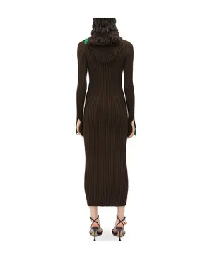 Bottega Veneta Knitted Breasted Dress