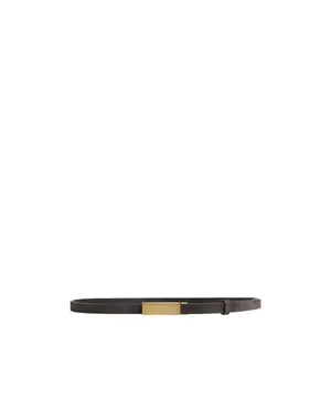 Khaite Buckle Belt - Black