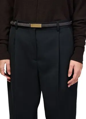 Khaite Buckle Belt