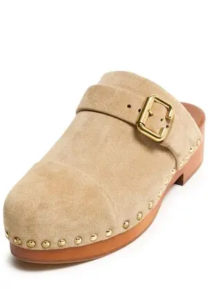 Chloé Round-toe Mules