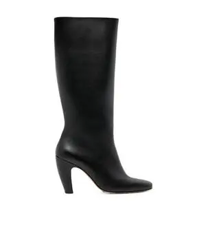Bottega Veneta Logo Boots - Black