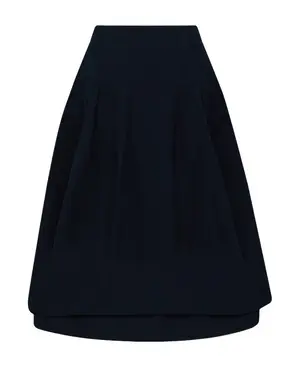 Bottega Veneta Emblem Skirt - Black
