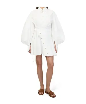 Zimmermann Rebellion Poplin Mini Dress