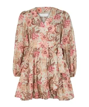 Zimmermann Daylight Ruffled Mini Dress