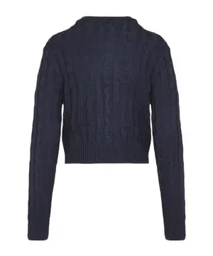 Ralph Lauren Cable Knit Cropped Cardigan