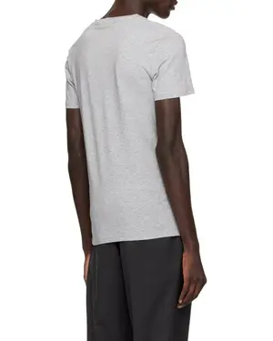 Zegna V-neck Short-sleeved T-shirt - Multicolor