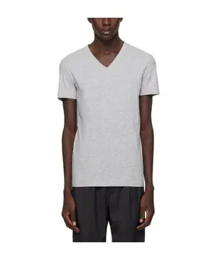 Zegna V-neck Short-sleeved T-shirt