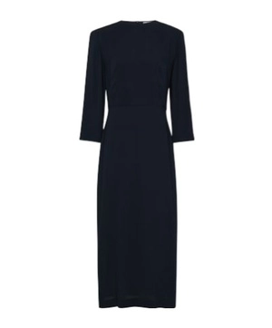 THE ROW Round Neck Dress - Black