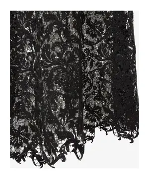 Fendi Macrame Lace A-line Skirt