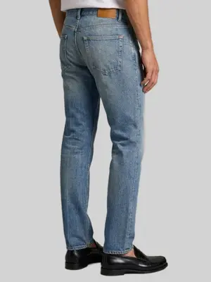 Saint Laurent Tapered Mid-rise Jeans