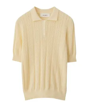LISA YANG Cristine Polo Shirt - Yellow