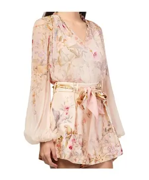 Zimmermann Rebellion Billowing Blouse