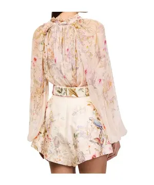 Zimmermann Rebellion Billowing Blouse