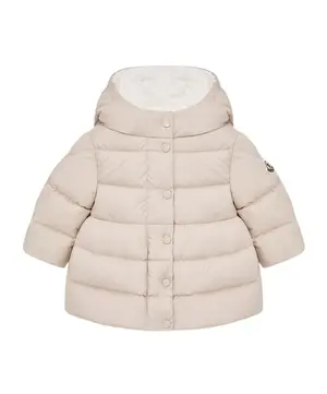 Moncler Charlotte Hooded Long Down Jacket