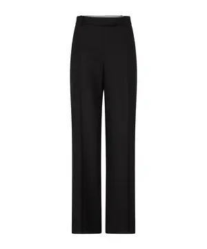 THE ROW Stripe Casual Trousers - Black