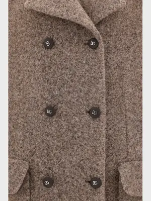 Dolce & Gabbana Double-breasted Mid-length Coat
