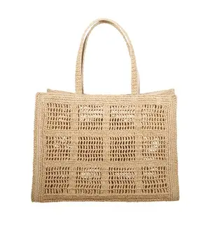 Tory Burch Ella Crochet Large Tote Bag