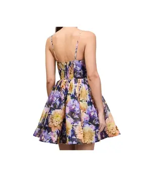 Zimmermann Luna V-neck Mini Dress