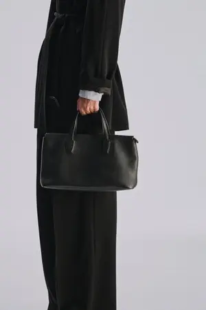 THE ROW Marcel Bag - Black