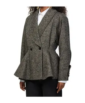 Chloé Short Double-breasted Coat