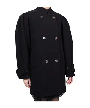 Chloé Short Double-breasted Coat