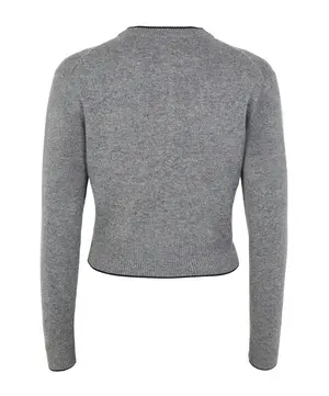 Chloé Cardigan With Logo On Chest