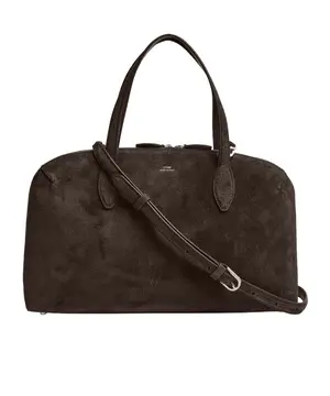 TOTEME M Logo Shoulder Bag - Black