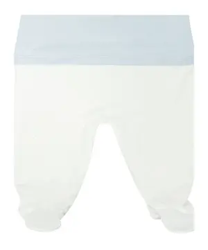 Fendi Logo-embroidered Peter Pan-collar Babygrow Set