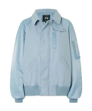 ADIDAS ORIGINALS Long-sleeved Casual Jacket - Sky Blue