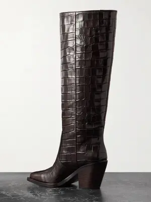 LOEFFLER RANDALL High-heeled Denim Boots