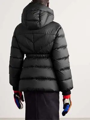 Moncler Quilted Jacket With Belt